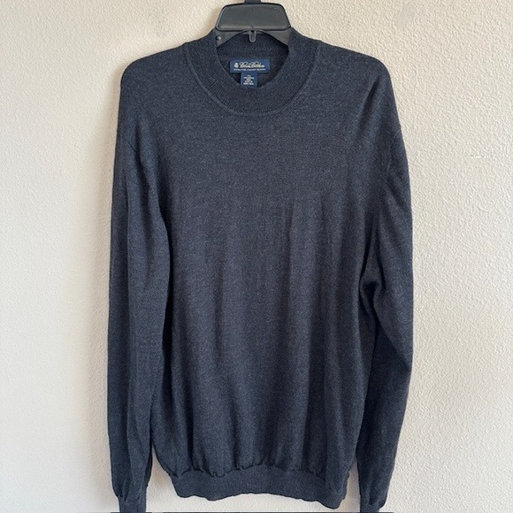 Brooks Brothers | Sweaters | Brooks Brothers Mens Charcoal Gray ...
